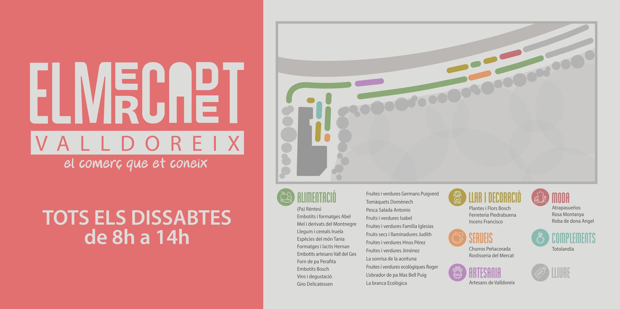 El Mercadet de Valldoreix celebra el seu 15è aniversari - Cugat Mèdia